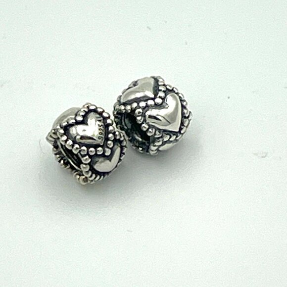 Pandora | Jewelry | Pandora Everlasting Love Charm Set Of 2 | Poshmark